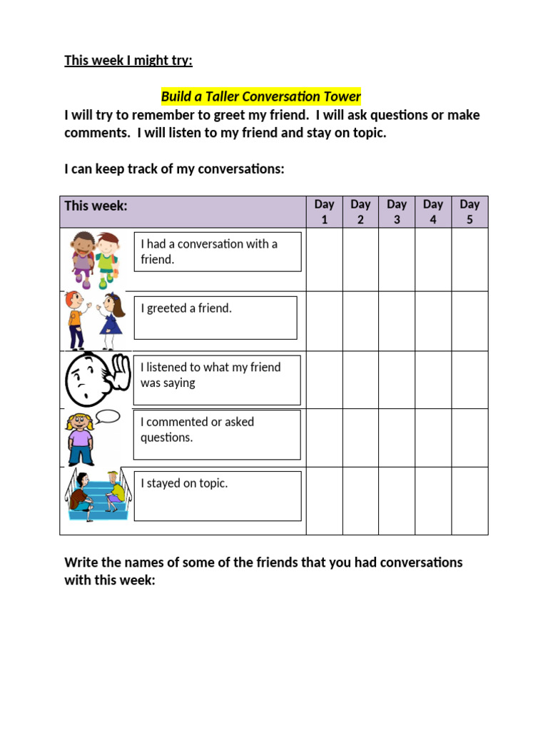 Building-a-Conversation-Homework | PDF
