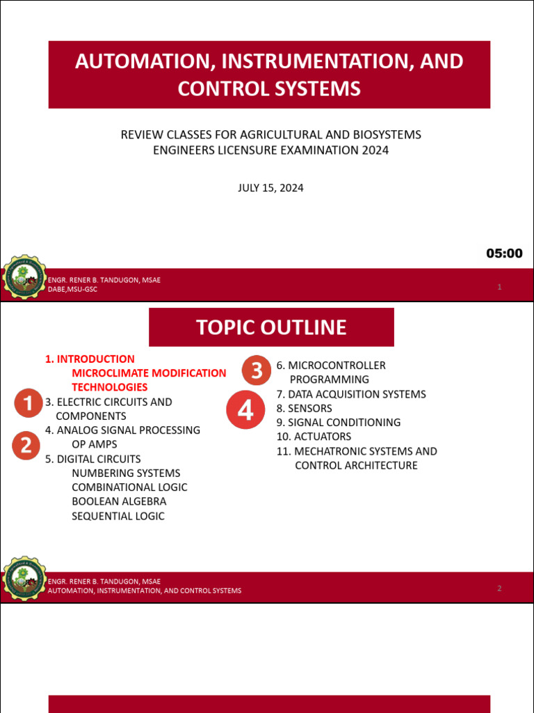 Automation, Instrumentation & Control System | PDF | Random Access Memory | Logic Gate