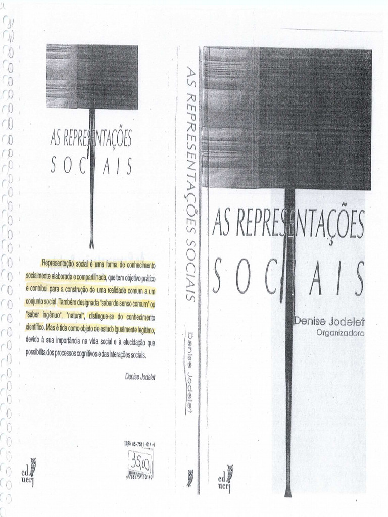 As Representacoes Sociais Denise Jodelet | PDF