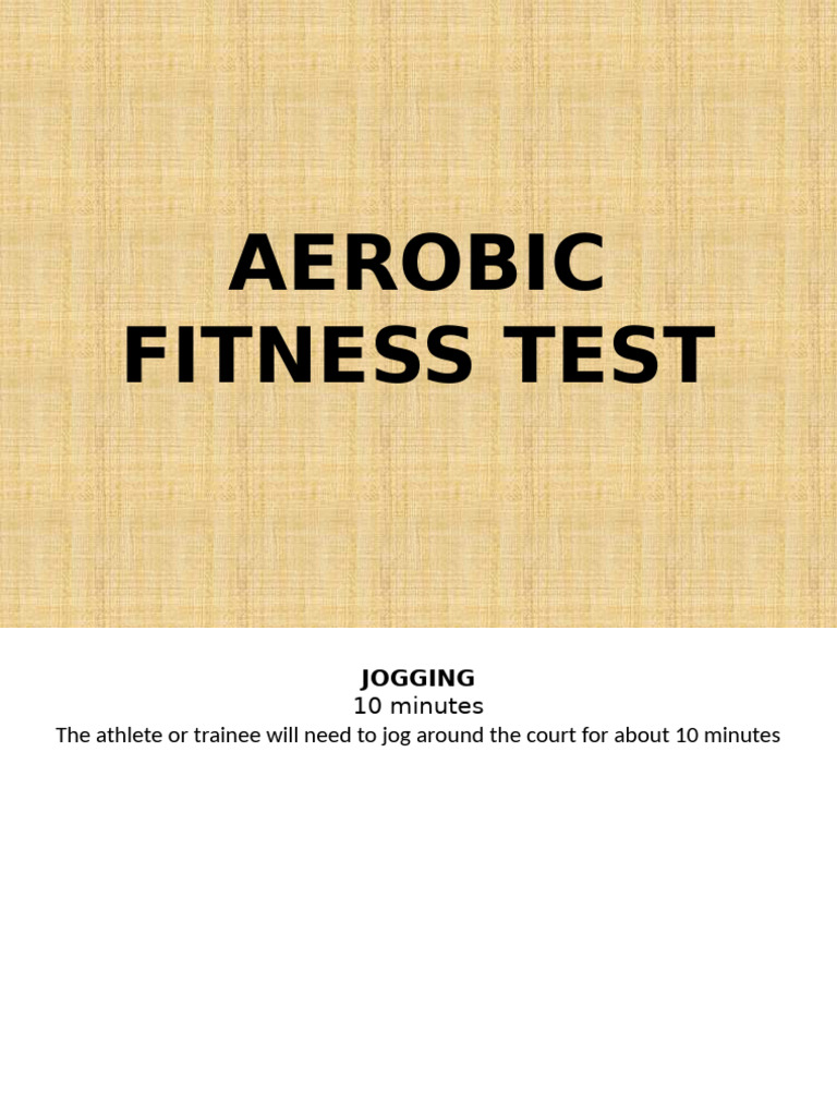 Adrian Fitness Test-Ftbep | PDF