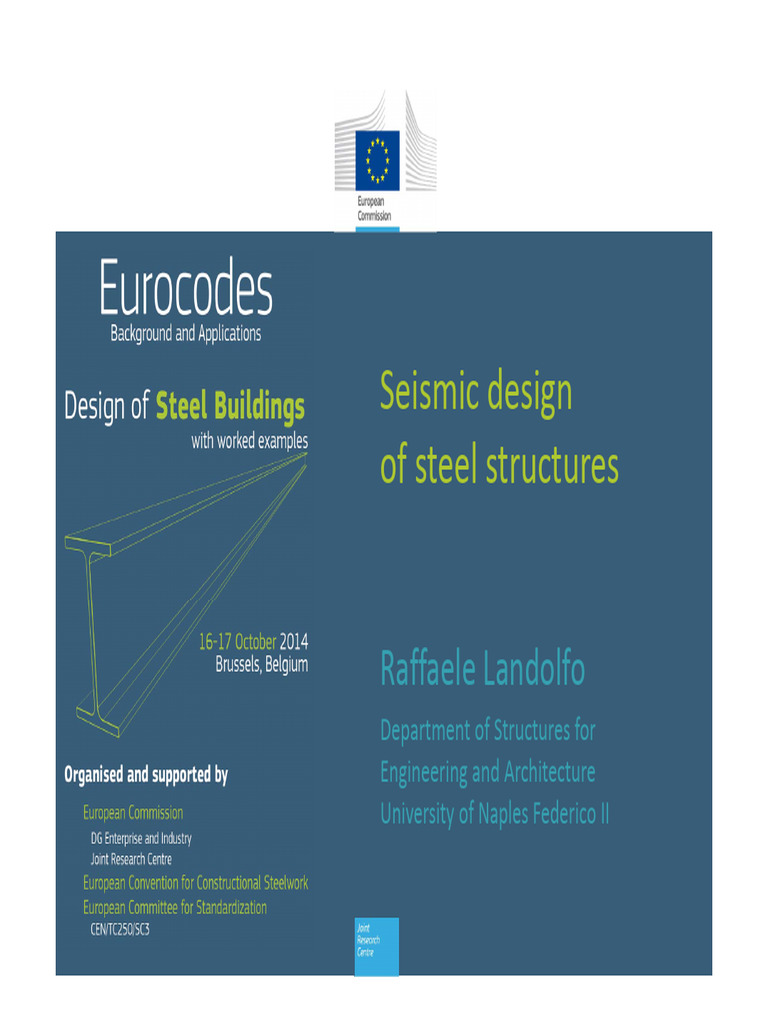09b Eurocodes Steel Workshop LANDOLFO | PDF