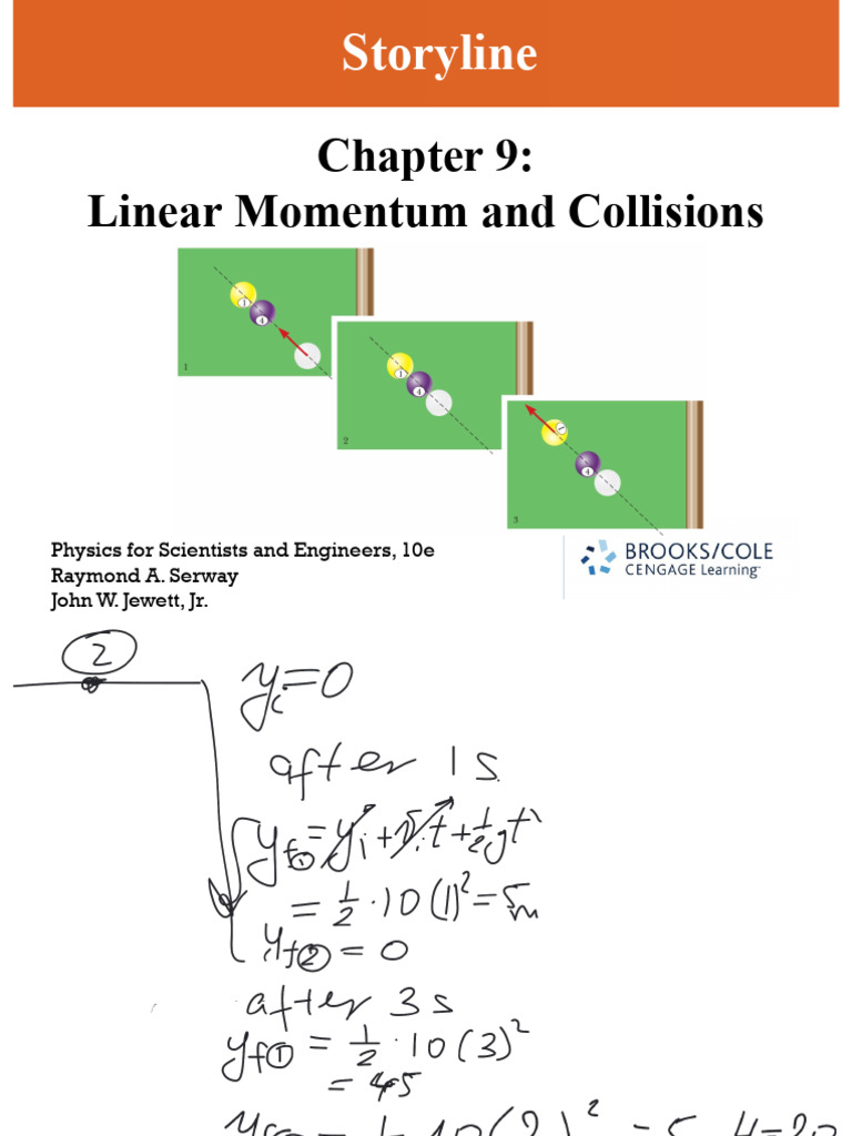 Chapter 9 Linear Momentum and Collisions Class NotesNov8 | PDF | Force ...