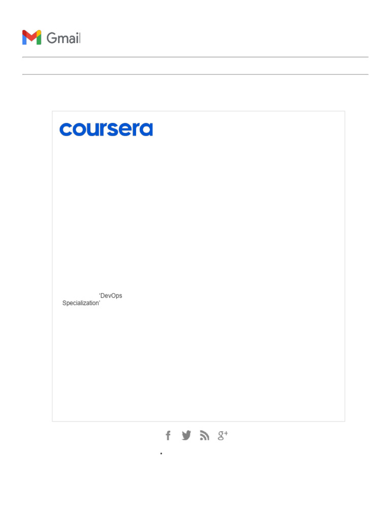 Coursera Course Bill - DevOps | PDF