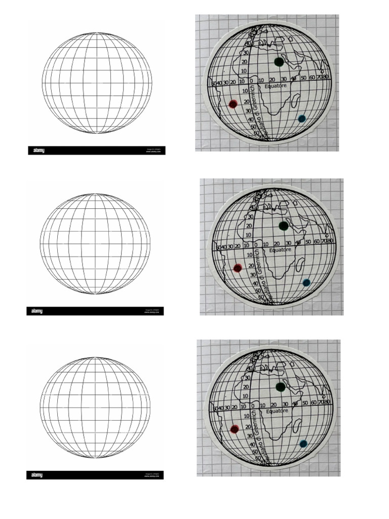 Meridiani e Paralleli | PDF