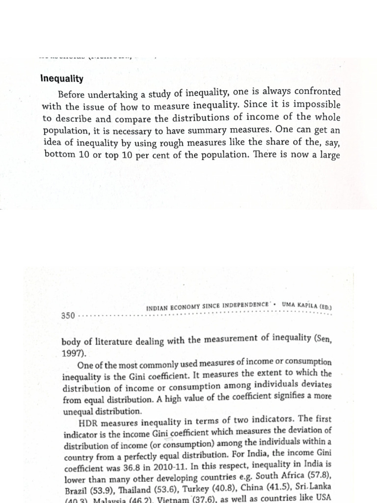 Ineq - Uma Kapila | PDF