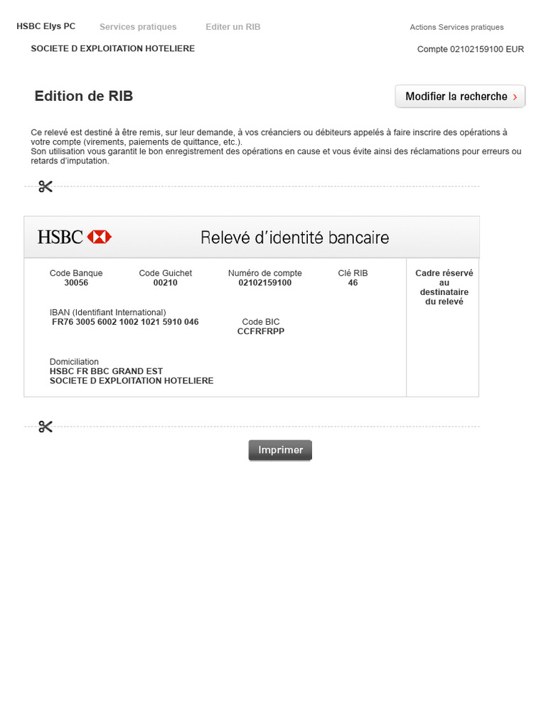 HSBC - Elys PC Rib | PDF