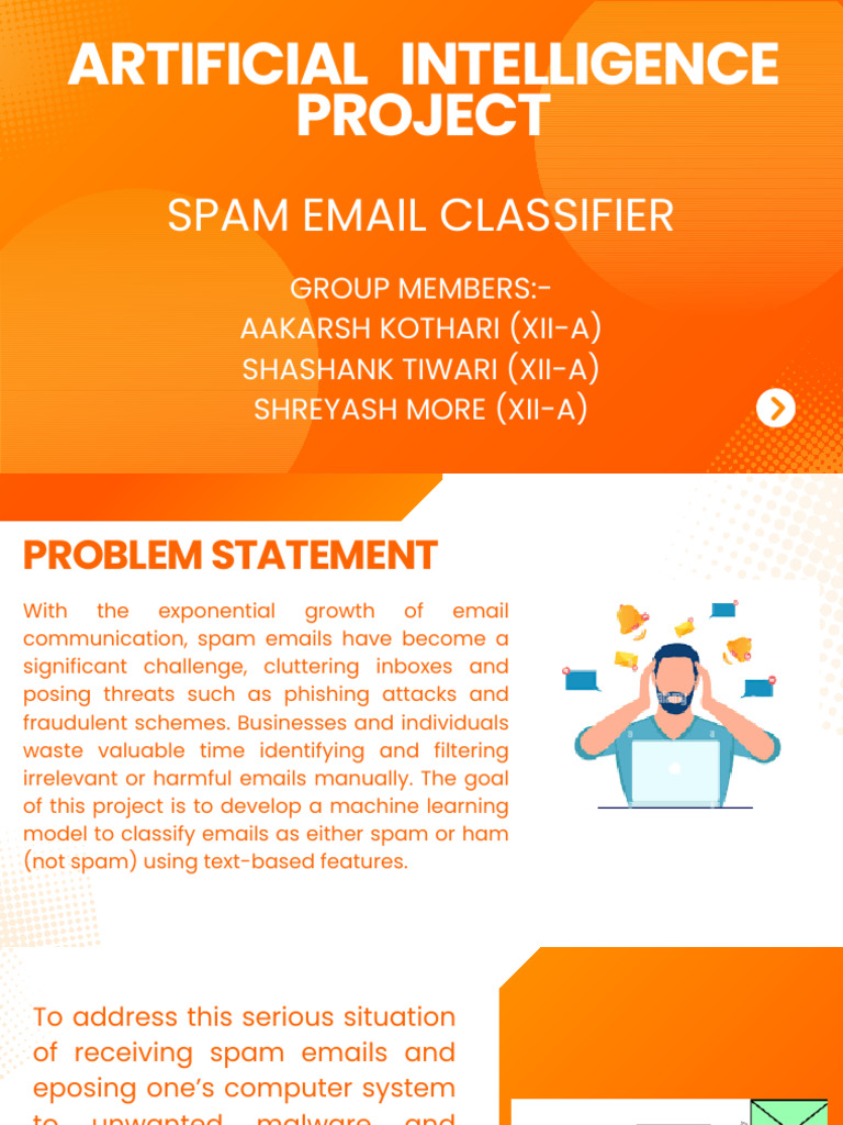 Spam Email Classifier Project | PDF