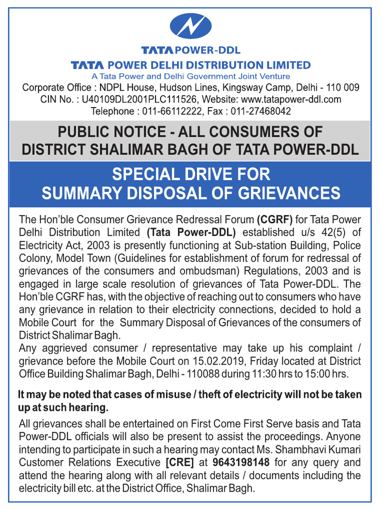 Shalimar Bagh Ad 2d835d7ff1 | PDF