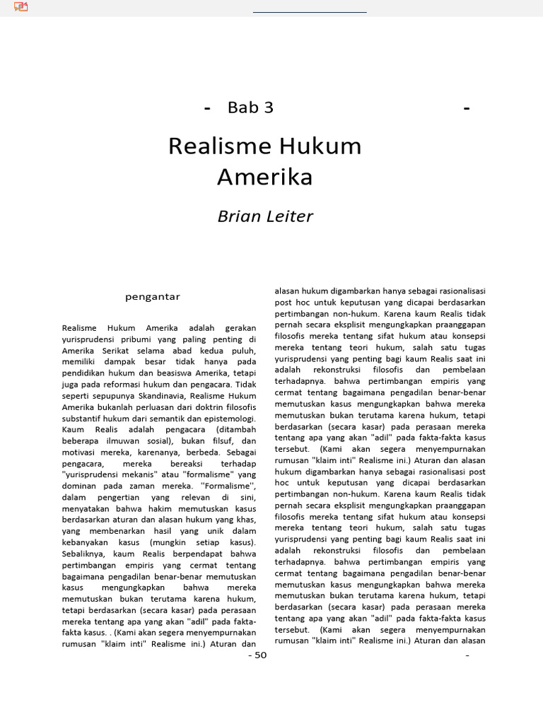 Translate American Legal Realism | PDF