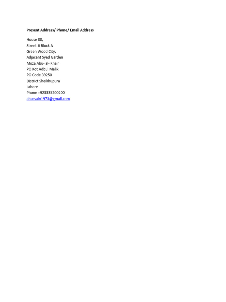 Present Address | PDF