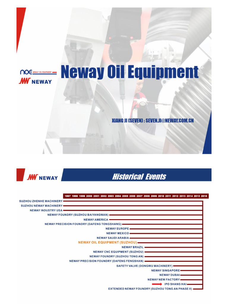 Neway Oil Equipment Overview | PDF | Valve | Hydraulics