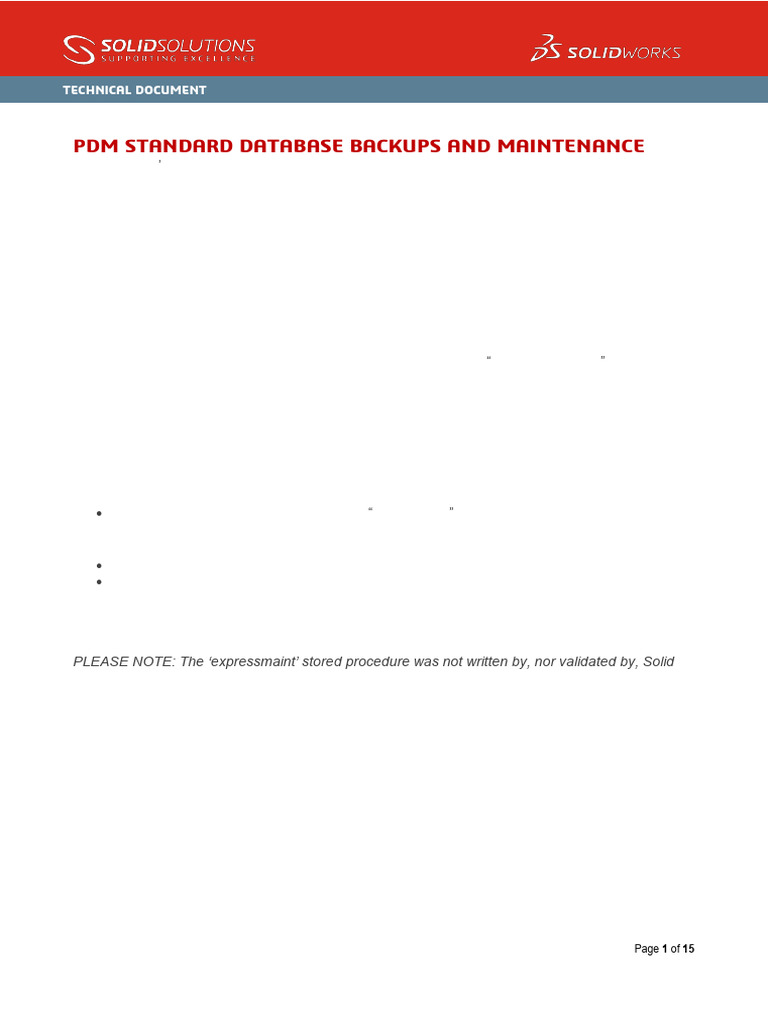 Automating SQL Server Express Backups | PDF | Databases | Database Index