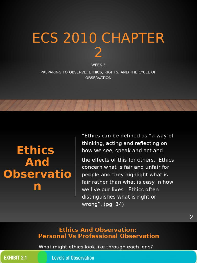 Week 3 Ecs 2010 Chapter 2 2023 | PDF | Privacy | Consent