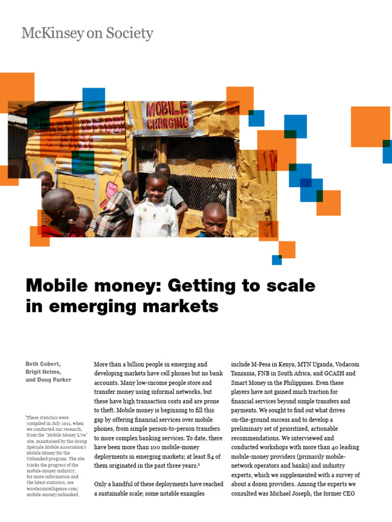 M-Pesa's Impact on Kenya's Mobile Money | PDF | Money | Service Industries