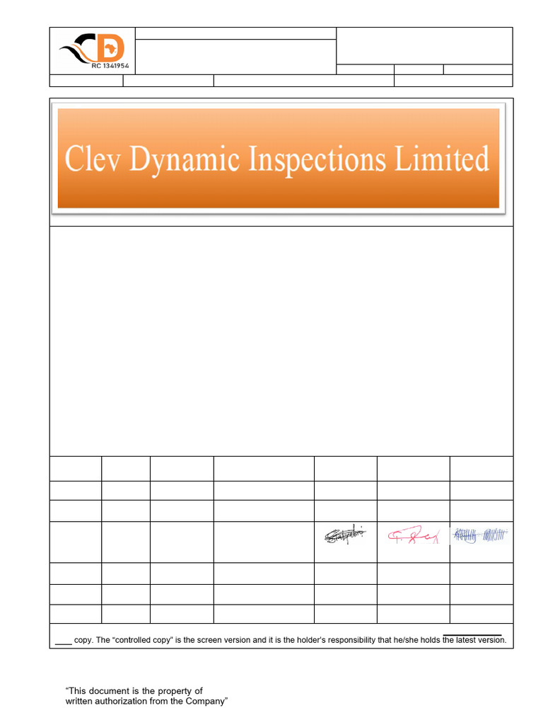 CDI-ASST-P-50001 Asset Control Procedure | PDF | Quality Management ...