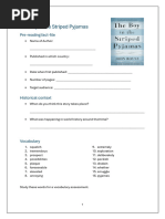 The Boy in The Striped Pajamas-Chapters 11-12 | PDF