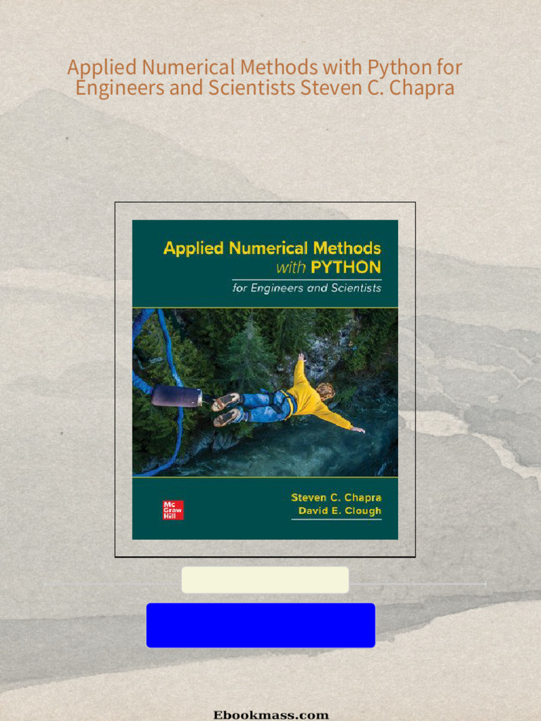 Applied Numerical Methods With Python For Engineers And Scientists 6825