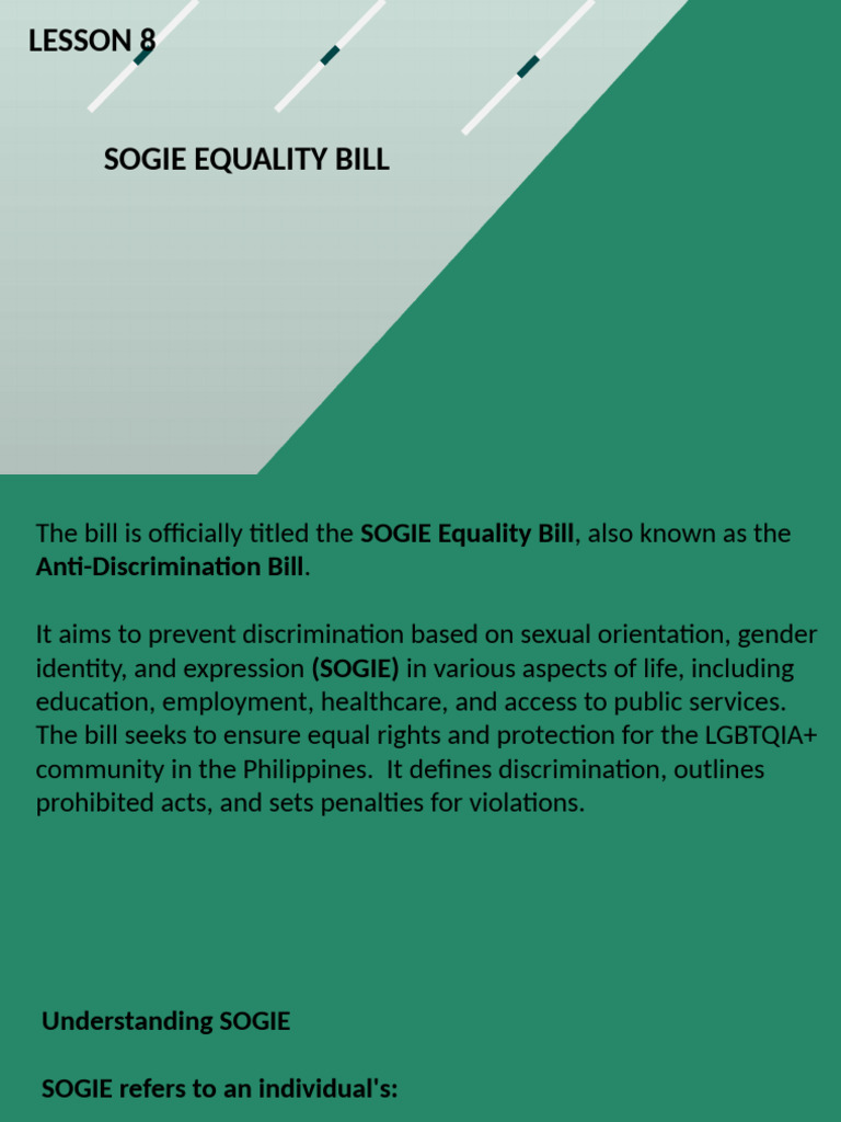 Sogie Equality Wps Office | PDF | Justice | Crime & Violence