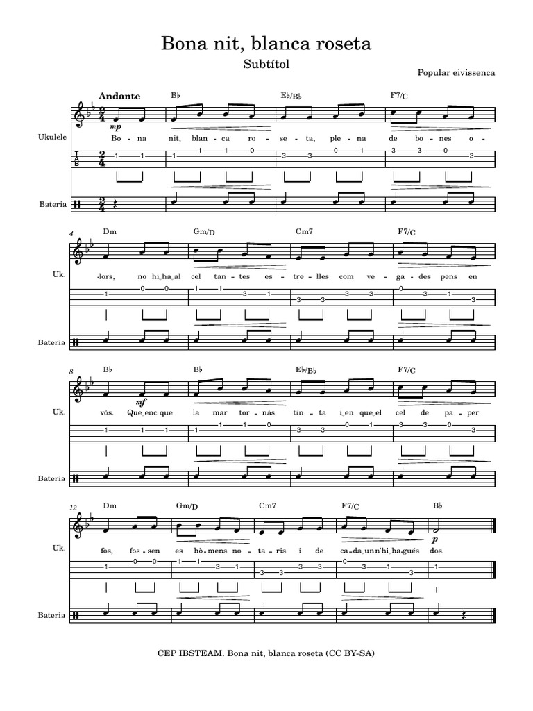 Bona nit, blanca roseta (1) | PDF