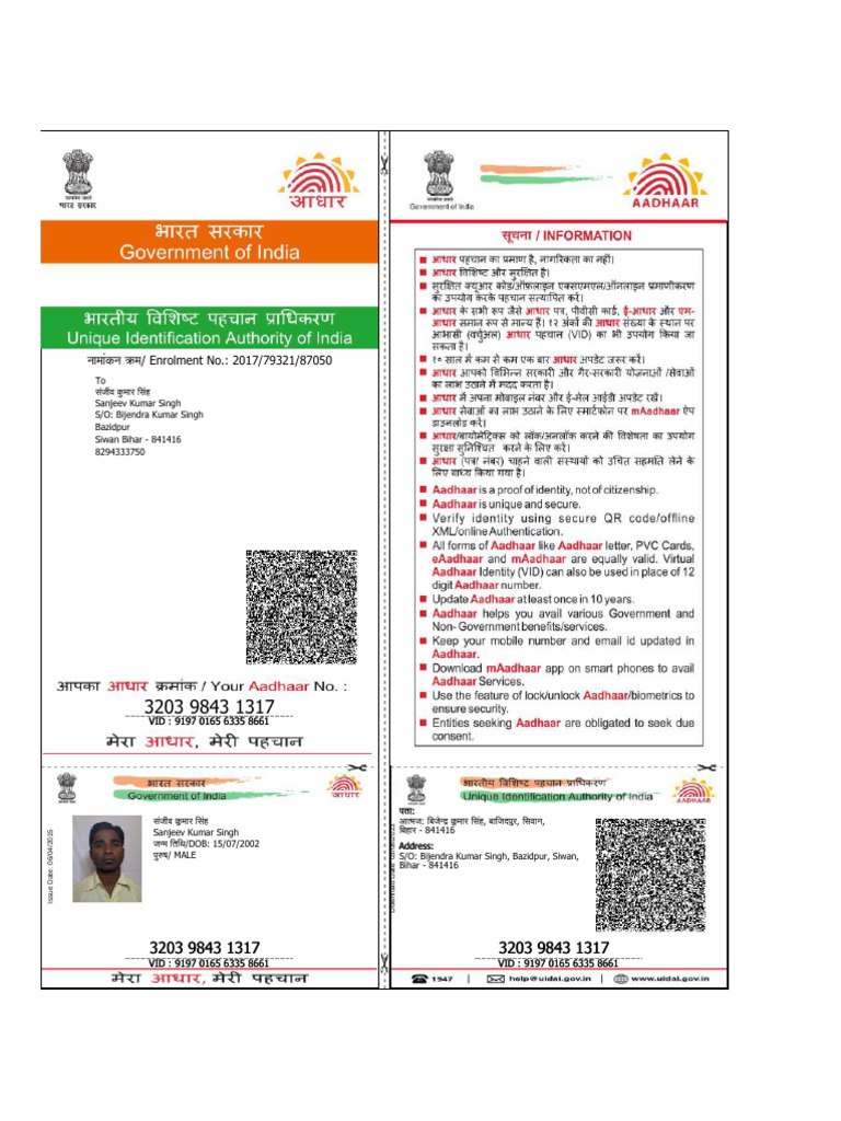 Sanjeev Adhar - Compressed | PDF