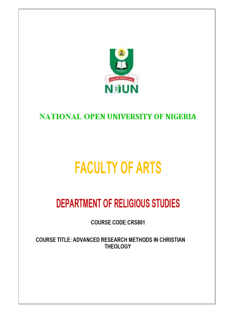 CRS801 - Advance Research Method | PDF | Scientific Method | Knowledge