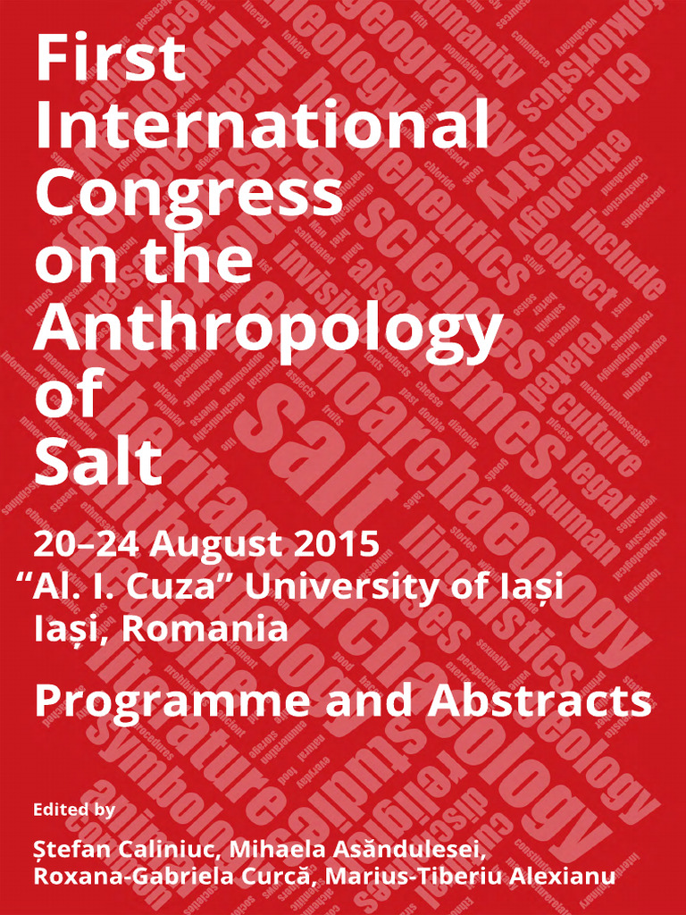 First International Congress on the Anth | PDF | Romania | Artifact ...