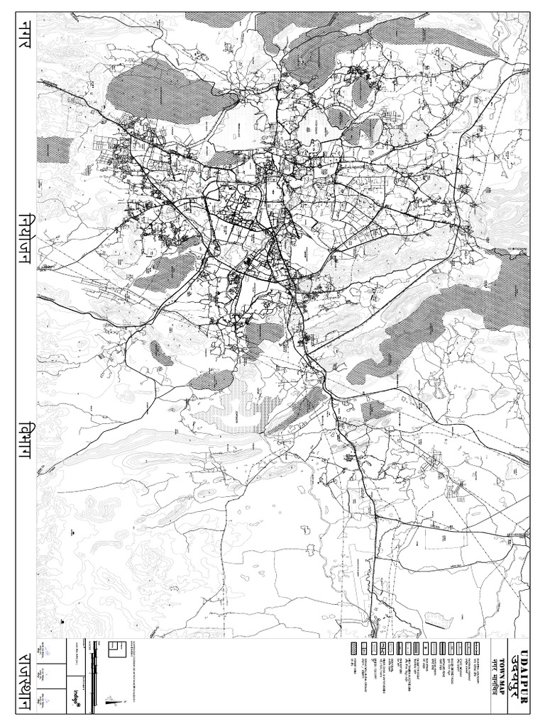 Udaipur Town Map | PDF