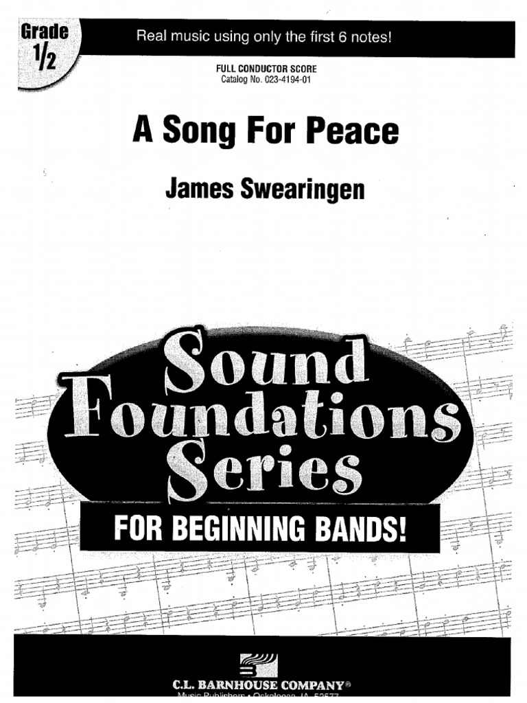 A Song For Peace | PDF