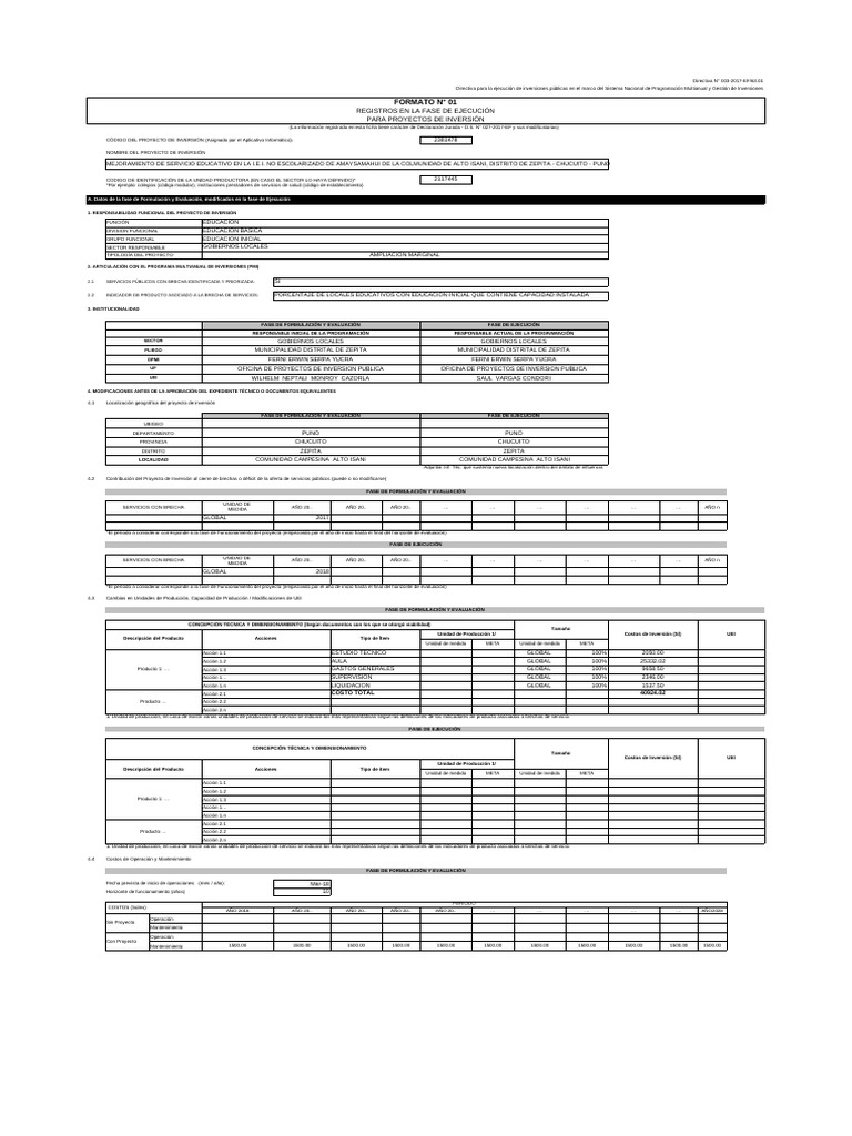 Formato1 - PARA INVIERTEPE AMAYSAMAHUI | PDF