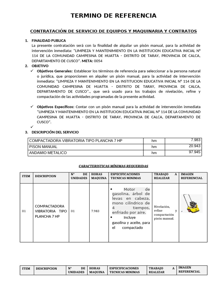 TDR Pison Manual | PDF