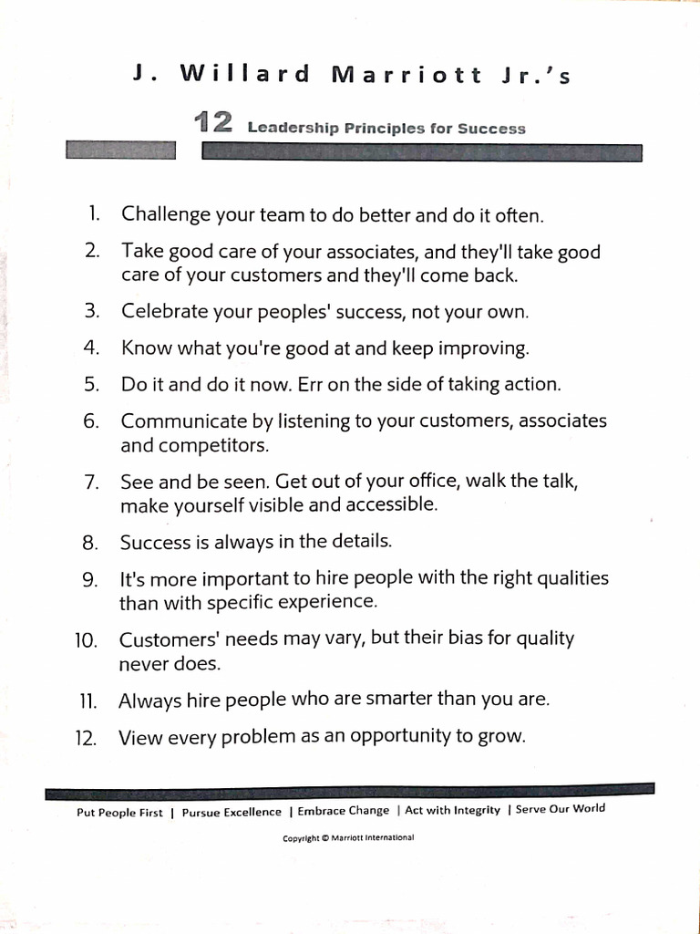 12 Rules of Success | PDF