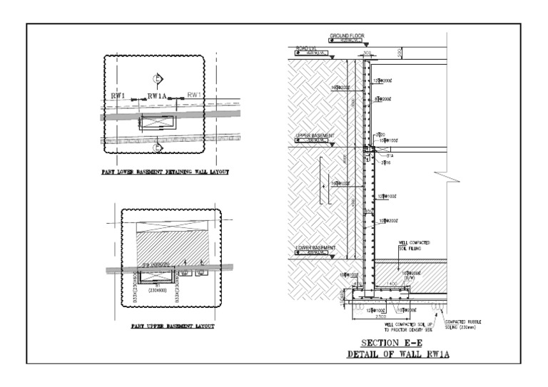 7299 - Retaining Wall Detail - r2-Layout1 | PDF