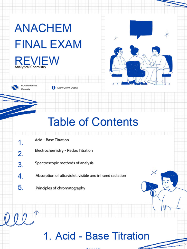 Anachem Final Exam Review by DDQ | PDF | High Performance Liquid Chromatography | Chromatography