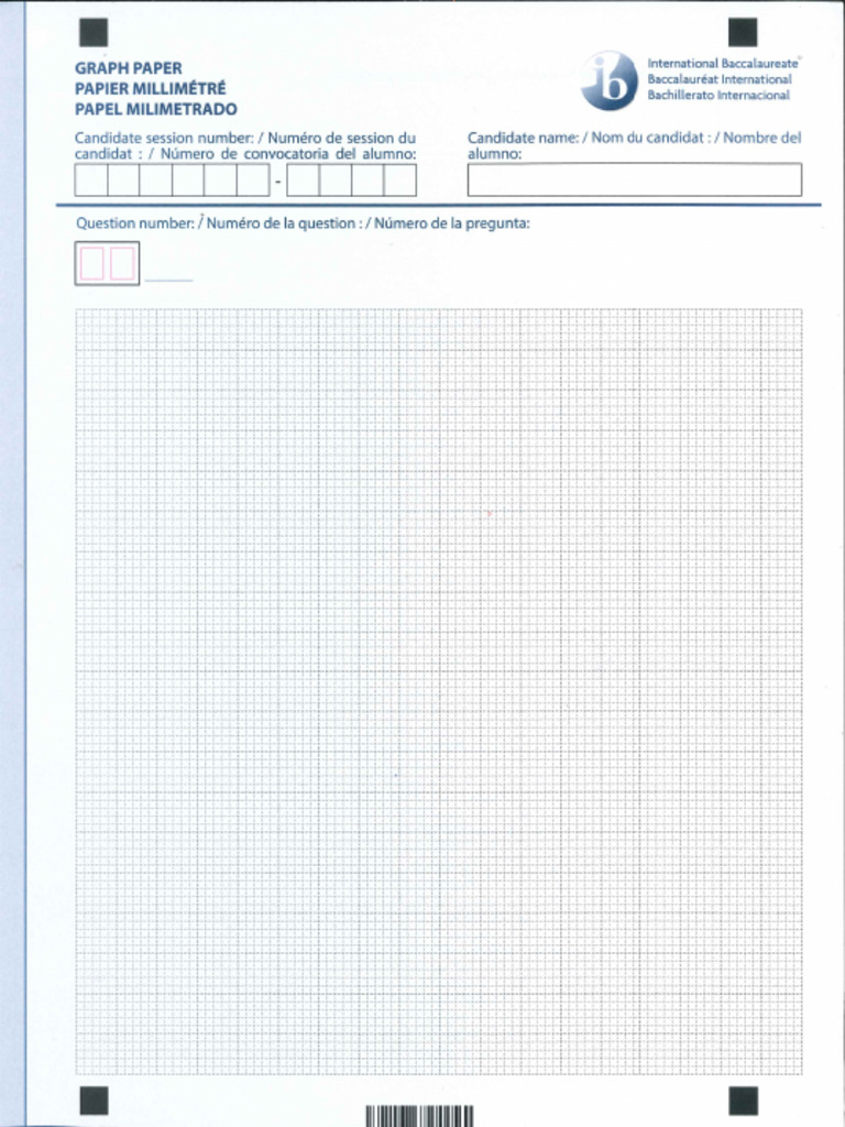 Sample IB Graph Paper | PDF