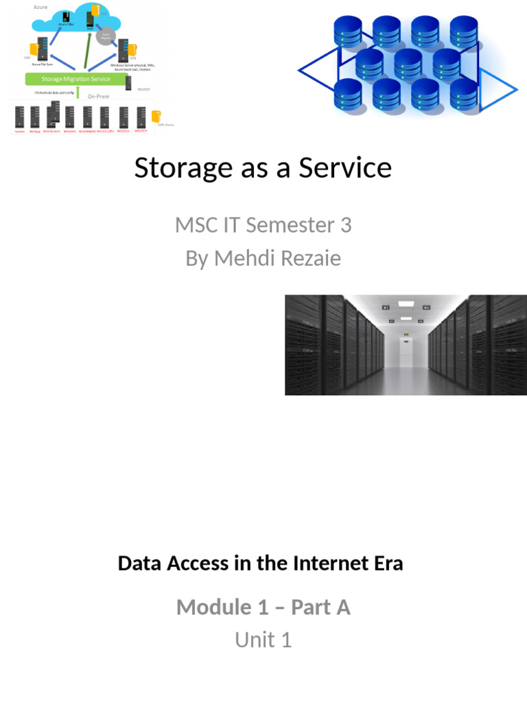 Unit 1 - Data Access in The Internet Era (Part A) | PDF | Computer ...