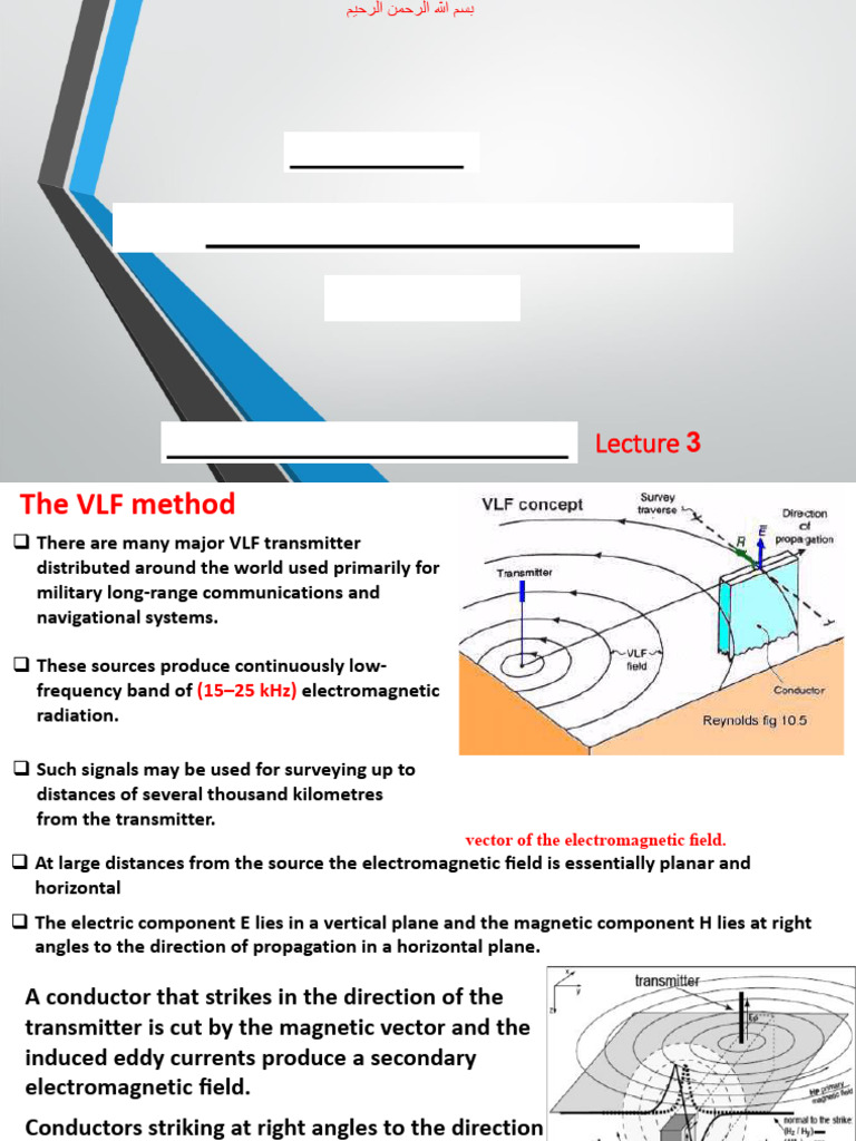Electromagnetic Methods - VLF-GPR Lecture3 | PDF | Radar | Antenna (Radio)