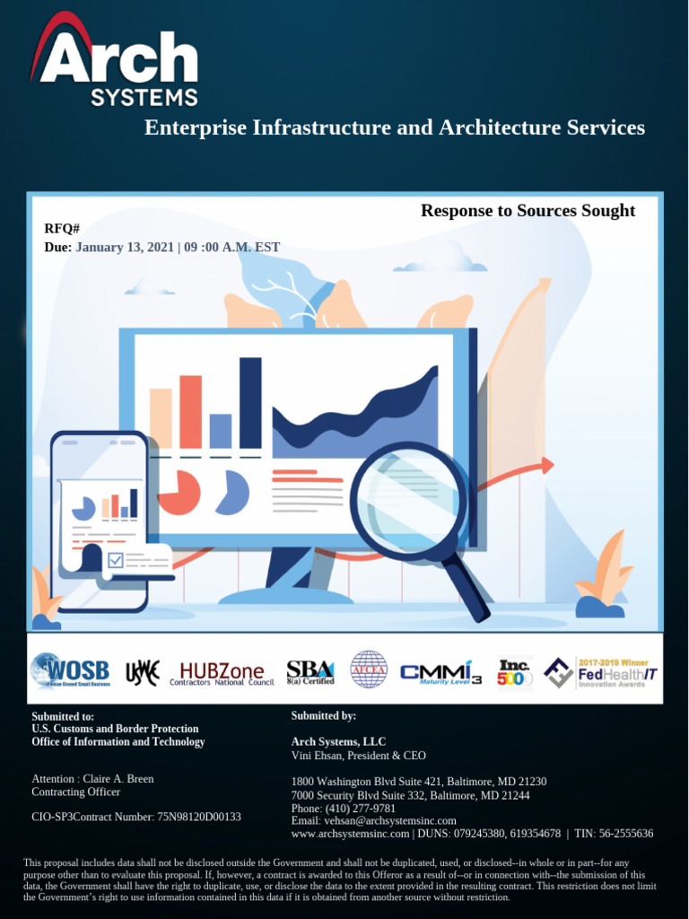 Enterprise IT Infrastructure Proposal | PDF | Enterprise Architecture | Cloud Computing