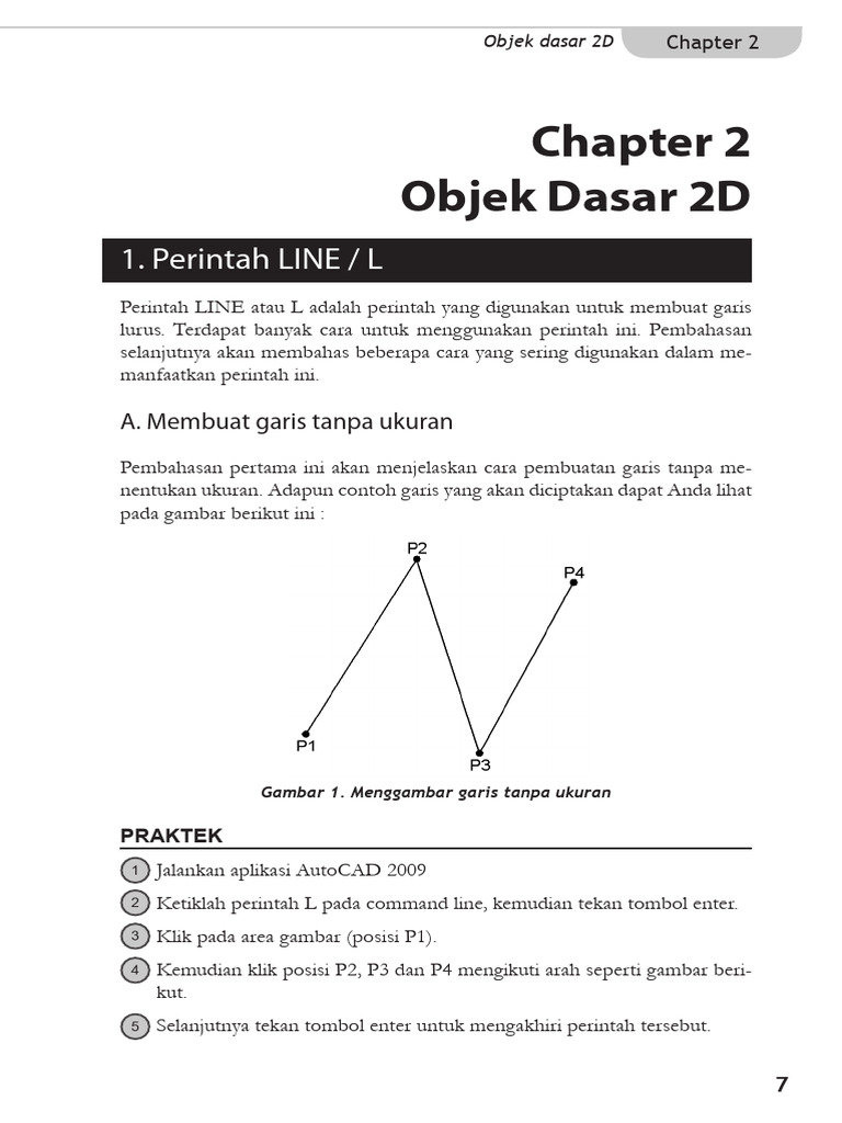 Modul Autocad - Bab 2 | PDF