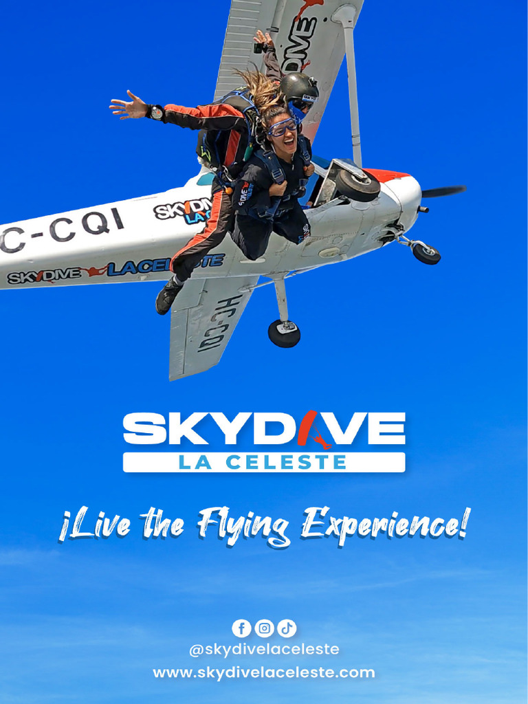 Brochure Skydive La Celeste ENG | PDF