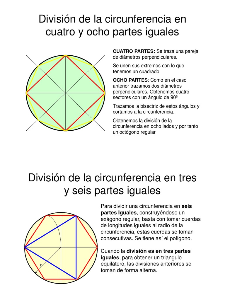 División de La Circunferencia en Cuatro y Ocho (Modo de Compatibilidad ...