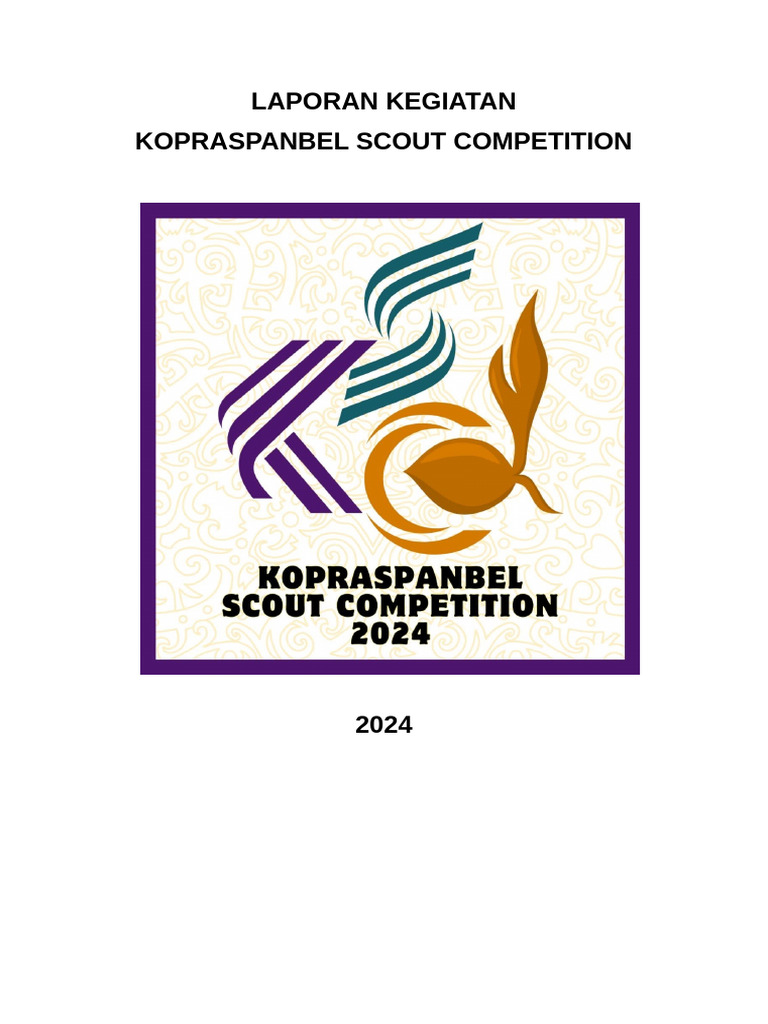 Laporan Kegiatan KSC 2024 | PDF