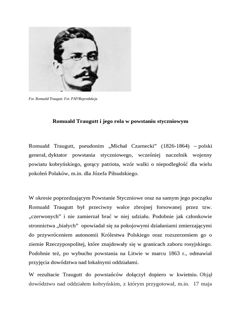 R. Traugutt | PDF