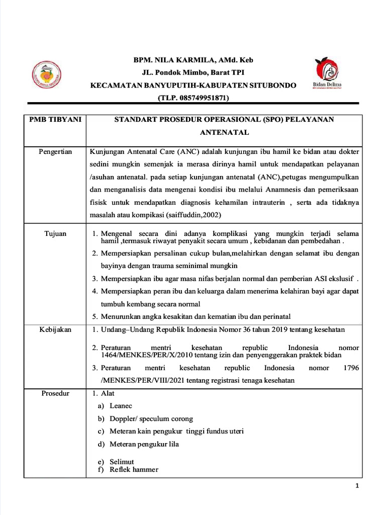 PDF Sop PMB - Compress | PDF