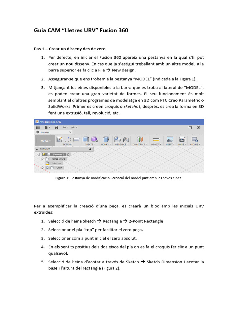 Guia CAM Lletres URV - Summerlab | PDF