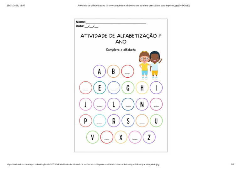 Atividade-de-alfabetizacao-1o-ano-complete-o-alfabeto-com-as-letras-que ... Atividade-de-alfabetizacao-1o-ano-complete-o-alfabeto-com-as-letras-que ...
