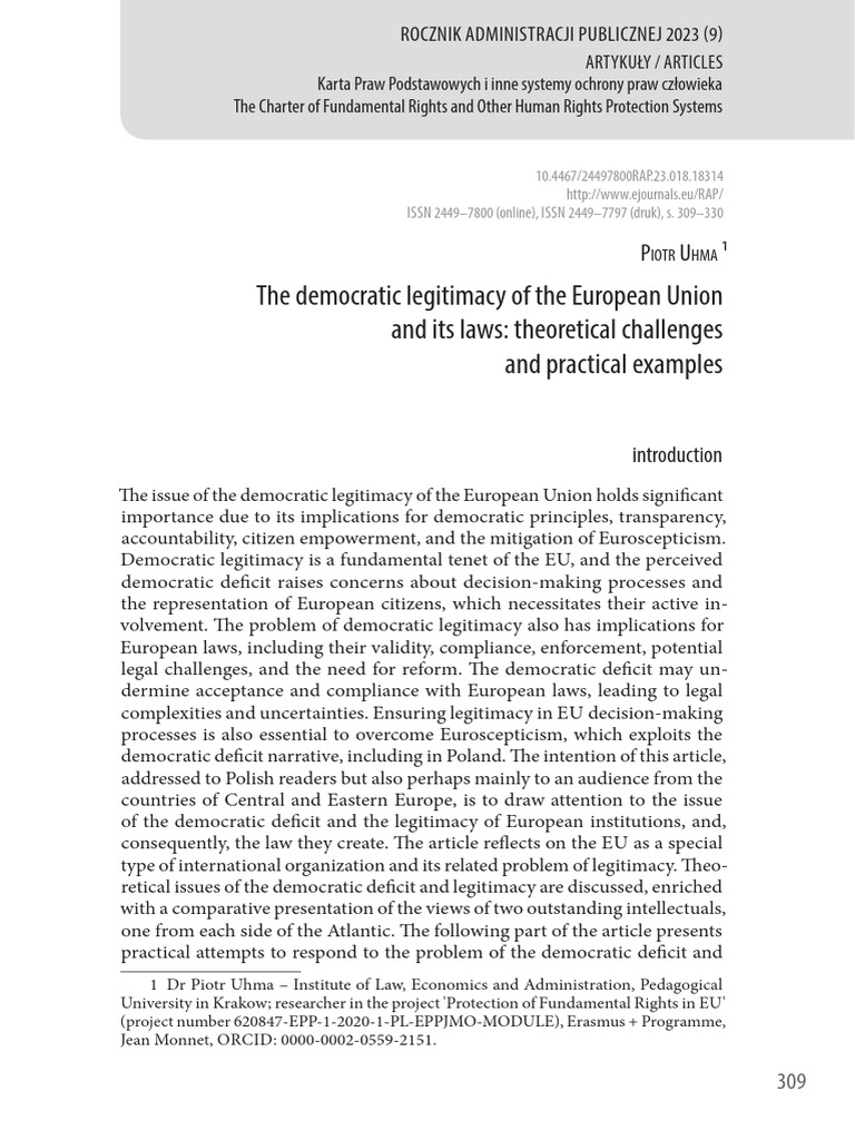Uhma RAP 9 2023 | PDF | European Union | Elections