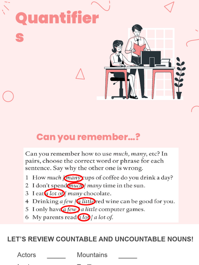 5C: Quantifier | PDF | Noun | Quantity