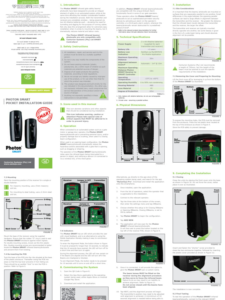 1227.D.01.0004 - 2 Photon SMART Installation Guide - 07102021 - AP ...