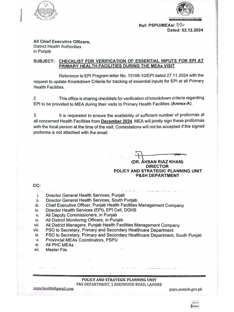 EPI KD 03122024 Final | PDF | Biotechnology | Vaccination