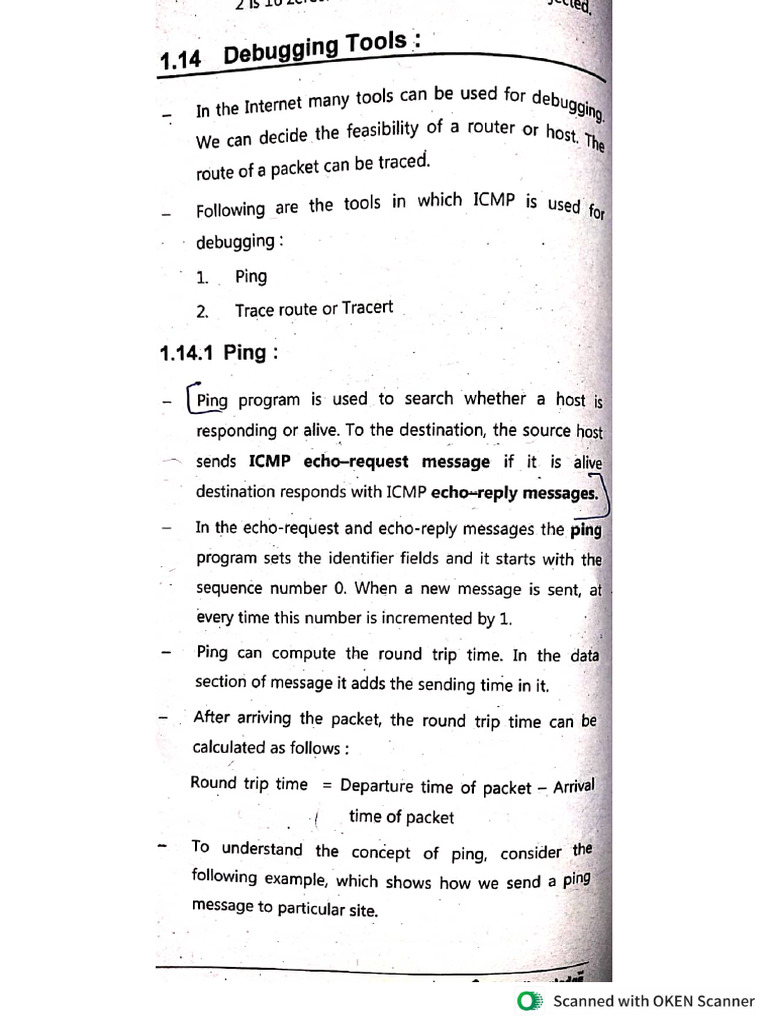 ICMP Debugging Tools | PDF